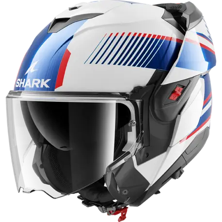 Shark Evo-ES Blank Gloss Flip Up Helmets – LMS B2B